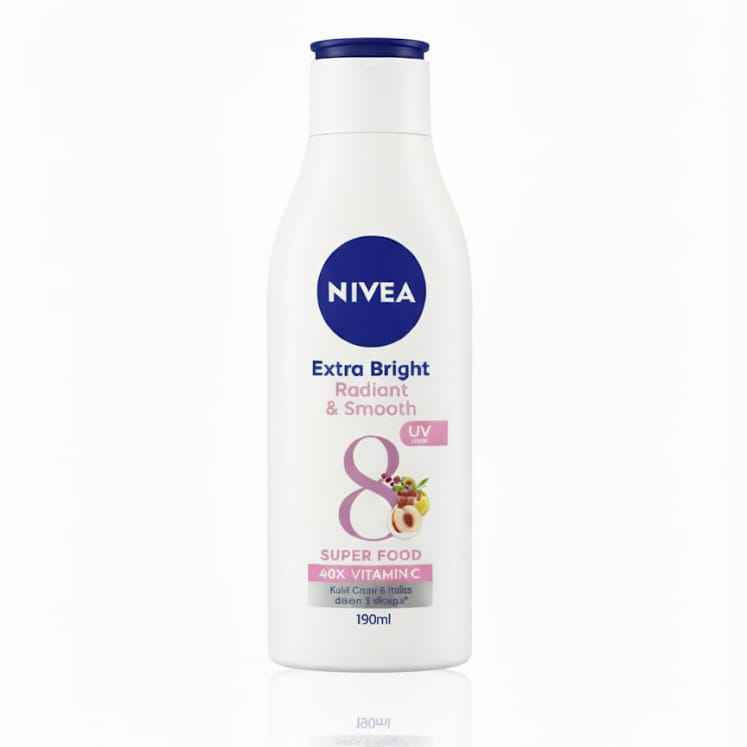 Nivea Extra Bright Radiant & Smooth Lotion 190ml in Pakistan – Highlyglow